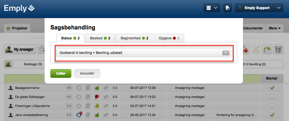 Book møde – Emply