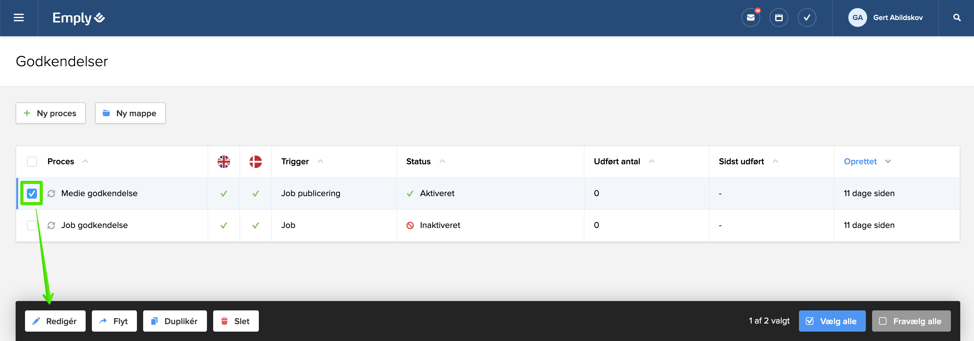 Opret/rediger godkendelsesregler – Emply Opret/rediger godkendelsesregler – Emply