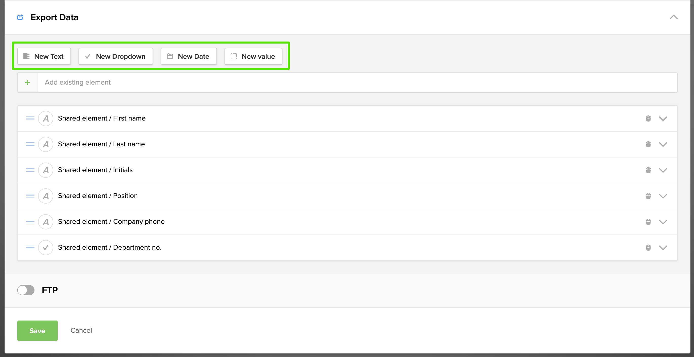 Create export file - Excel/CSV – Emply