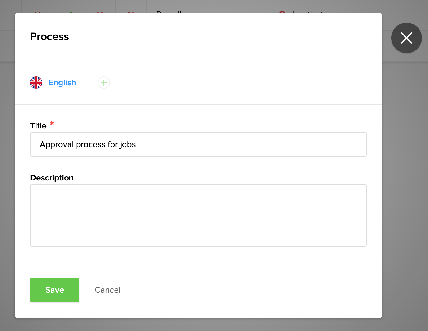 Create/edit an approval process for jobs – Emply
