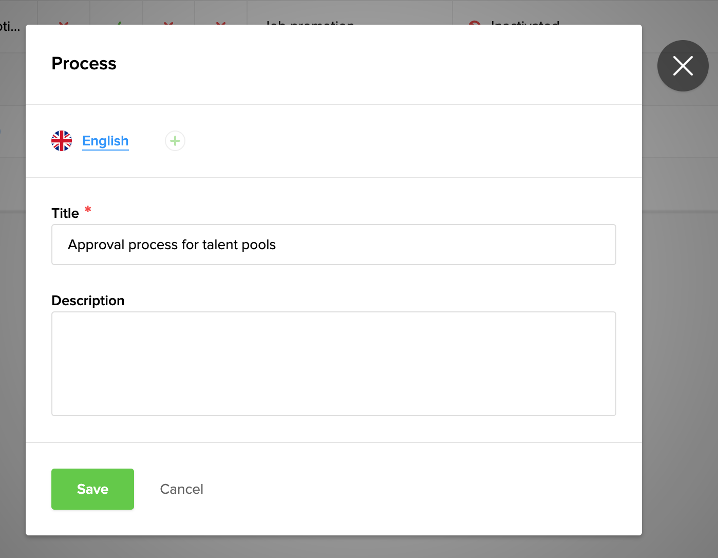 Create/edit an approval process for talent pools – Emply