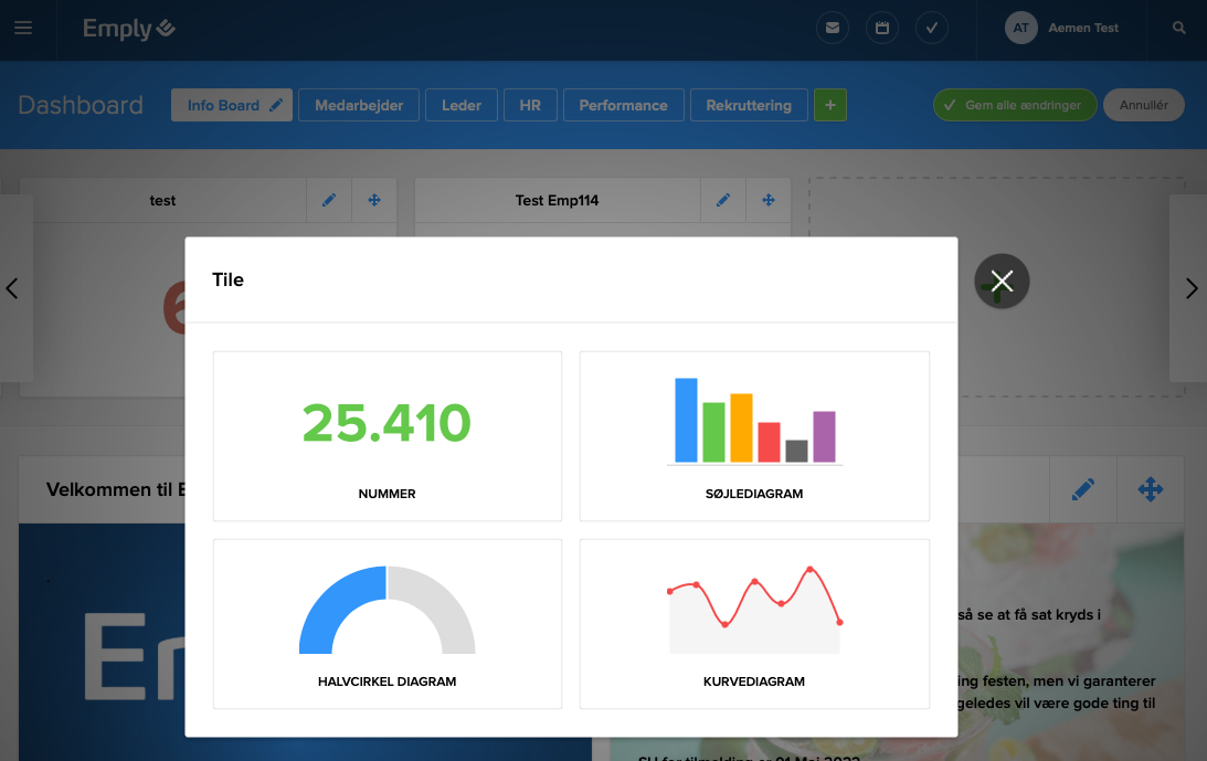 Opret/rediger Dashboard – Emply Opret/rediger Dashboard – Emply